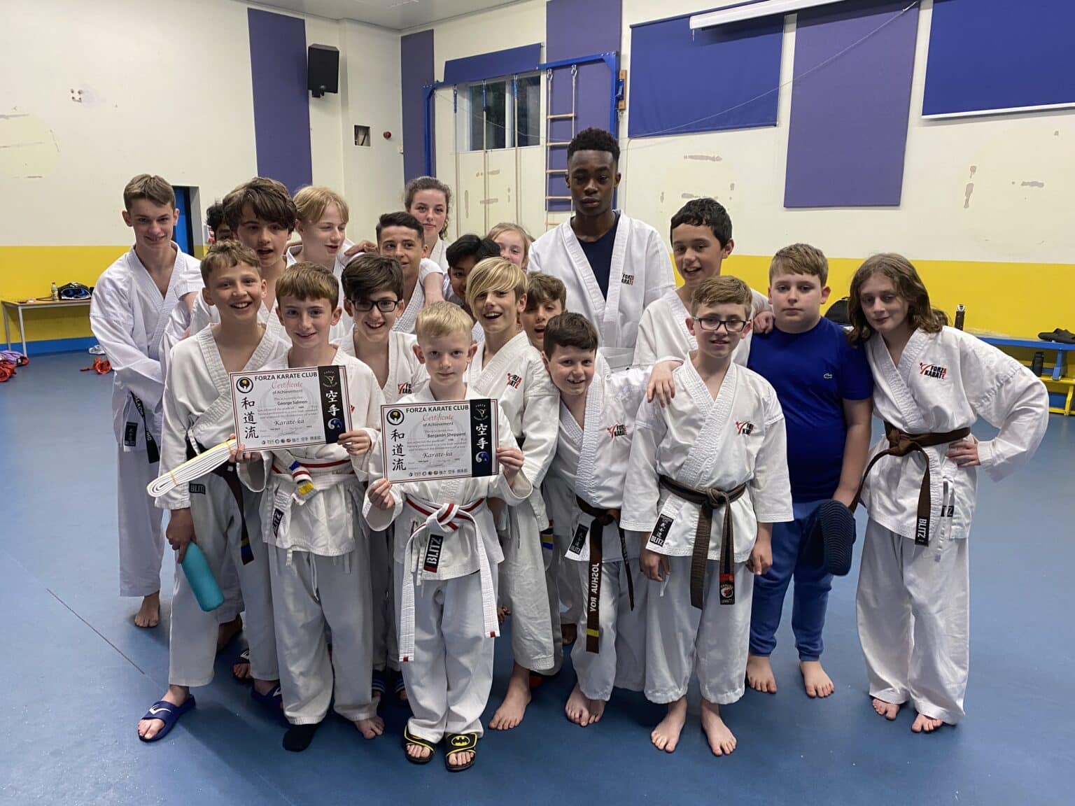 Grading Success for Rayleigh Primary School students (Tuesday class ...